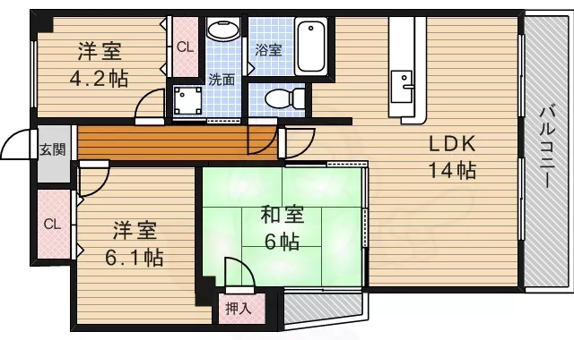 《大阪》大阪モノレール本線【柴原阪大前駅】徒歩9分！お二人暮らし相談可能な3LDK物件をご紹介♪ | お部屋探し | LGBTs不動産 IRIS